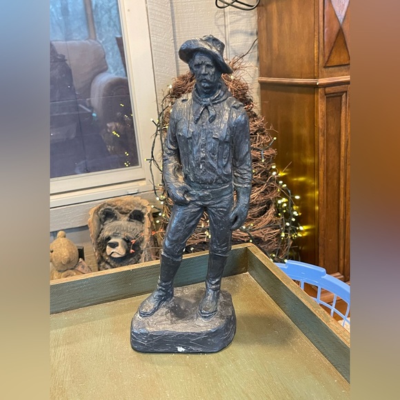 Art | Vintage Western Michael Garman Cowboy Statue | Poshmark